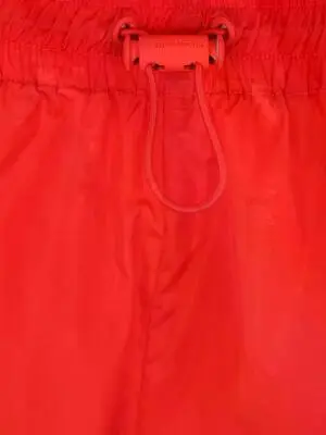 Simone Rocha Pleated Pocket Detail Shorts - Red