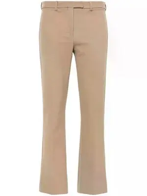Max Mara Twill Cropped Trousers