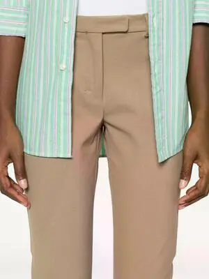 Max Mara Twill Cropped Trousers