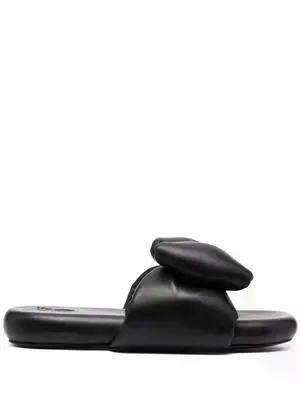 Off-White Padded Bow Slides