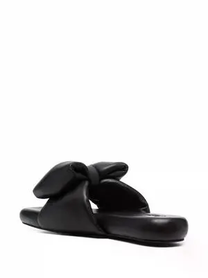 Off-White Padded Bow Slides