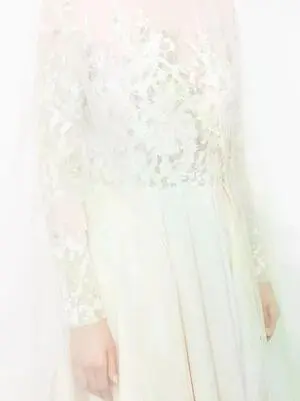 SAIID KOBEISY High-low Brocade Maxi Dress