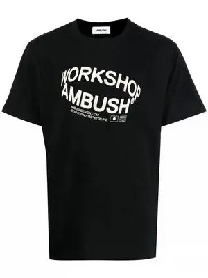 AMBUSH Logo-print T-shirt - Black