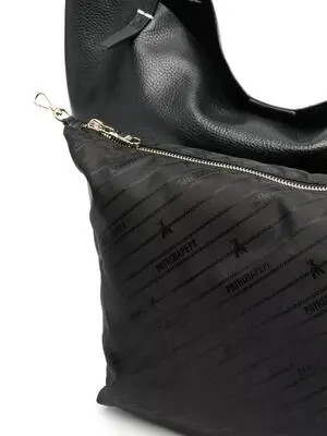 Patrizia Pepe Hammered-leather Tote Bag