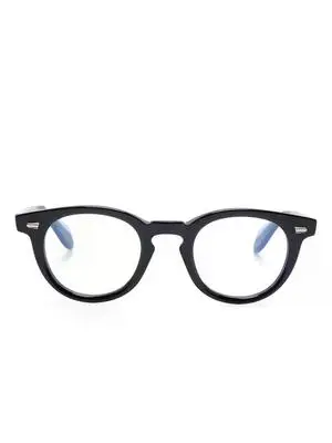 CUTLER & GROSS Round-Frame Glasses Blue