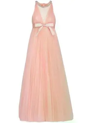 Giambattista Valli Long Tulle Gown - Pink
