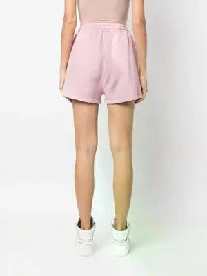 Ksubi High-waist Cotton Track Shorts - Pink