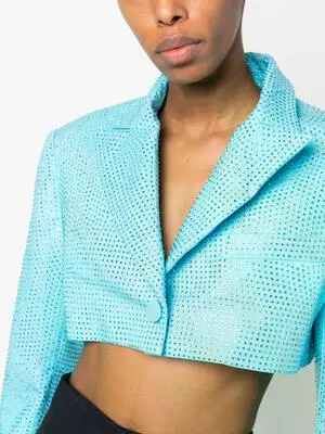 Giuseppe Di Morabito Cropped Crystal-embellished Jacket