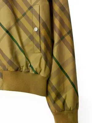 Burberry Check Bomber Jacket
