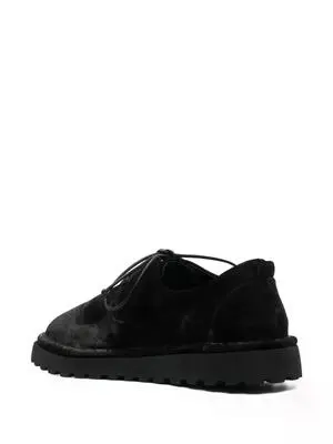 Marsèll Sancrispa Suede Derby Shoes - Black