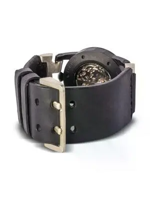 PARTS OF FOUR P4—fob #5475 42mm Automatic Watch With Leather Strap