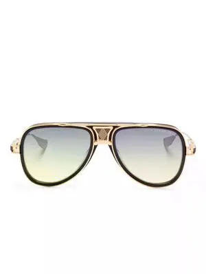 Dita Grand Decade Aviator Sunglasses - Black