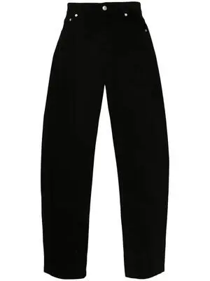 Alexander McQueen Mid-rise Barrel Leg Jeans