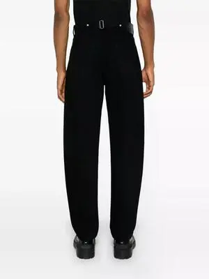 Alexander McQueen Mid-rise Barrel Leg Jeans