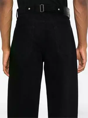 Alexander McQueen Mid-rise Barrel Leg Jeans
