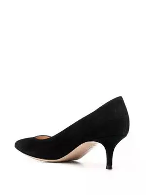 GIANVITO ROSSI Suede Pumps - Black