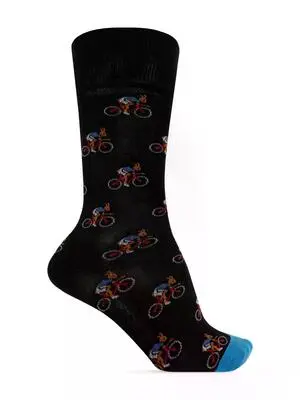 Paul Smith Knitted Socks - Red