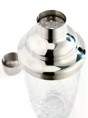 SOHO HOME Barwell Crystal Martini Shaker - Neutrals