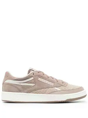 REEBOK Club C 85 Vintage Suede Panel Sneakers - Neutrals