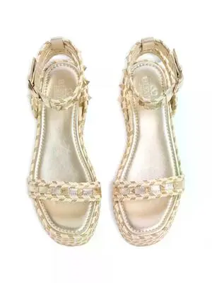 Valentino Garavani Rockstud Flatform Sandals