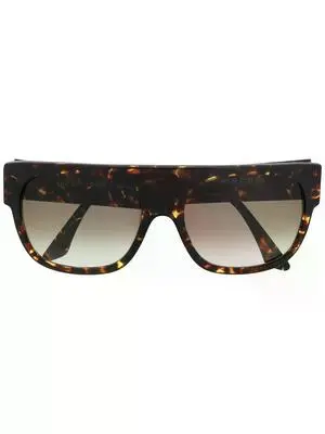 Thierry Lasry Square Frame Sunglasses - Brown