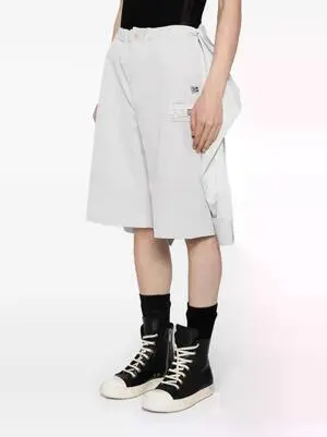 Mihara Yasuhiro Deconstructed Combo Cotton Shorts - Grey