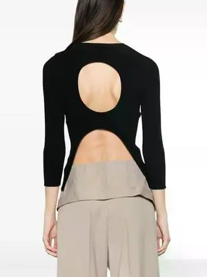 Tibi Giselle Ribbed-knit Jumper