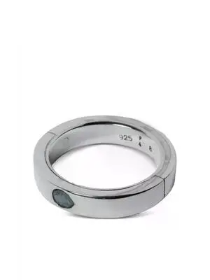PARTS OF FOUR Sistema Blue Diamond Ring