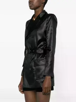 Saint Laurent Saharienne Double-breasted Blazer