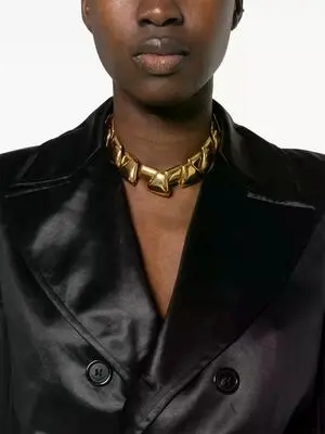Saint Laurent Saharienne Double-breasted Blazer