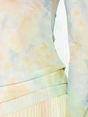 Erika Cavallini Graphic-print Sheer Top