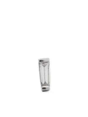 MARIA BLACK 14kt White Gold Modular Diamond Stud Earring