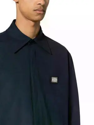 Dolce & Gabbana Logo-appliqué Shirt Jacket