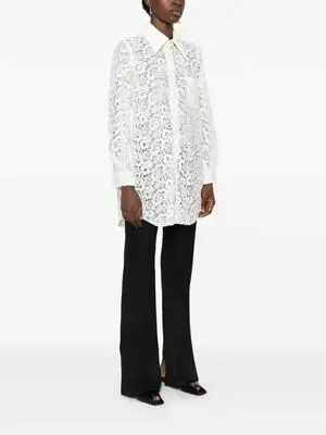 Comme Des Garçons Guipure Lace Shirt