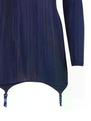 FLEUR DU MAL Garter Mini Dress
