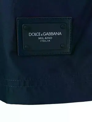 Dolce & Gabbana Logo-patch Swim Shorts