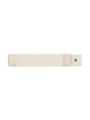 Dolce & Gabbana Engraved-logo Brass Tie Clip - Silver