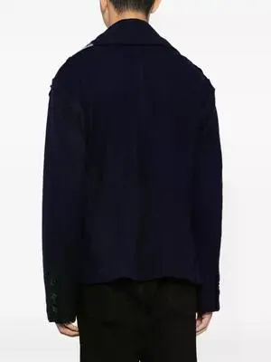GREG LAUREN Patchwork Double-breasted Jacket