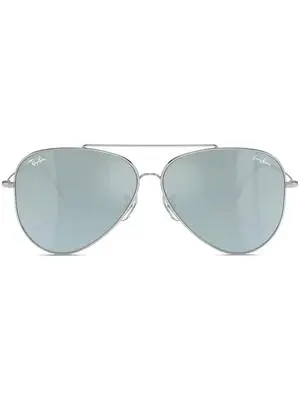 Ray-ban X Lenny Kravitz Aviator Sunglasses - Silver