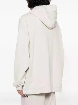 FIVE CM Terry Embroidered Cotton Hoodie