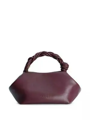 GANNI Small Bou Cross Body Bag - Red