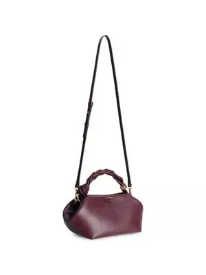 GANNI Small Bou Cross Body Bag - Red