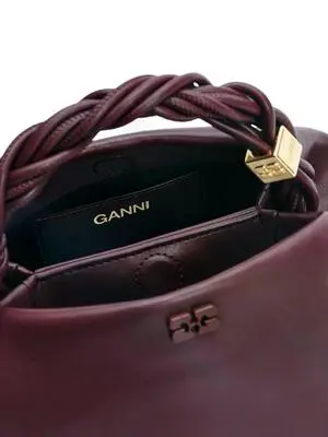 GANNI Small Bou Cross Body Bag - Red