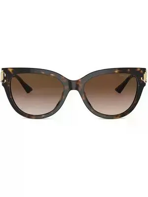 JIMMY CHOO Cat-eye Sunglasses - Brown