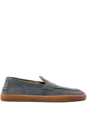 HENDERSON BARACCO Suede Loafers - Grey
