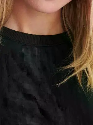 ERES Cotton Blend Sweatshirt - Black