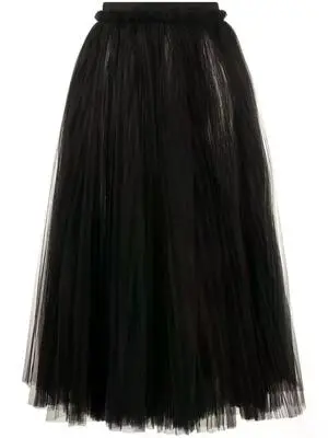 Dolce & Gabbana Tulle Midi Skirt