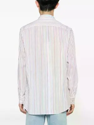 Etro Pegaso Striped Cotton Shirt