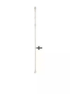 Dolce & Gabbana Tone Brass Cross Pendant Charm Bracelet