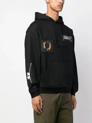 RASSVET Drawstring Cotton Hoodie With Graphic Prints